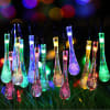 Multi coloured Water Bubble LED String Light 20 Water Droplet ...