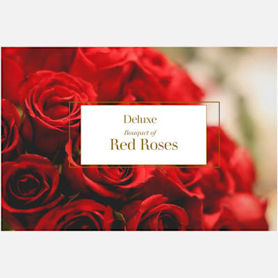 Deluxe Bouquet of Red Roses | Interflora