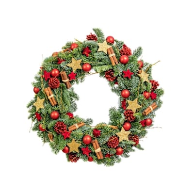 Florist's choice Christmas wreath | Interflora