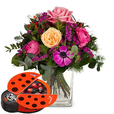 Sweet Surprise with Munz chocolate ladybird | Interflora