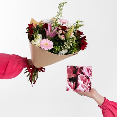 Valentine's Bouquet and Chocolates | Interflora