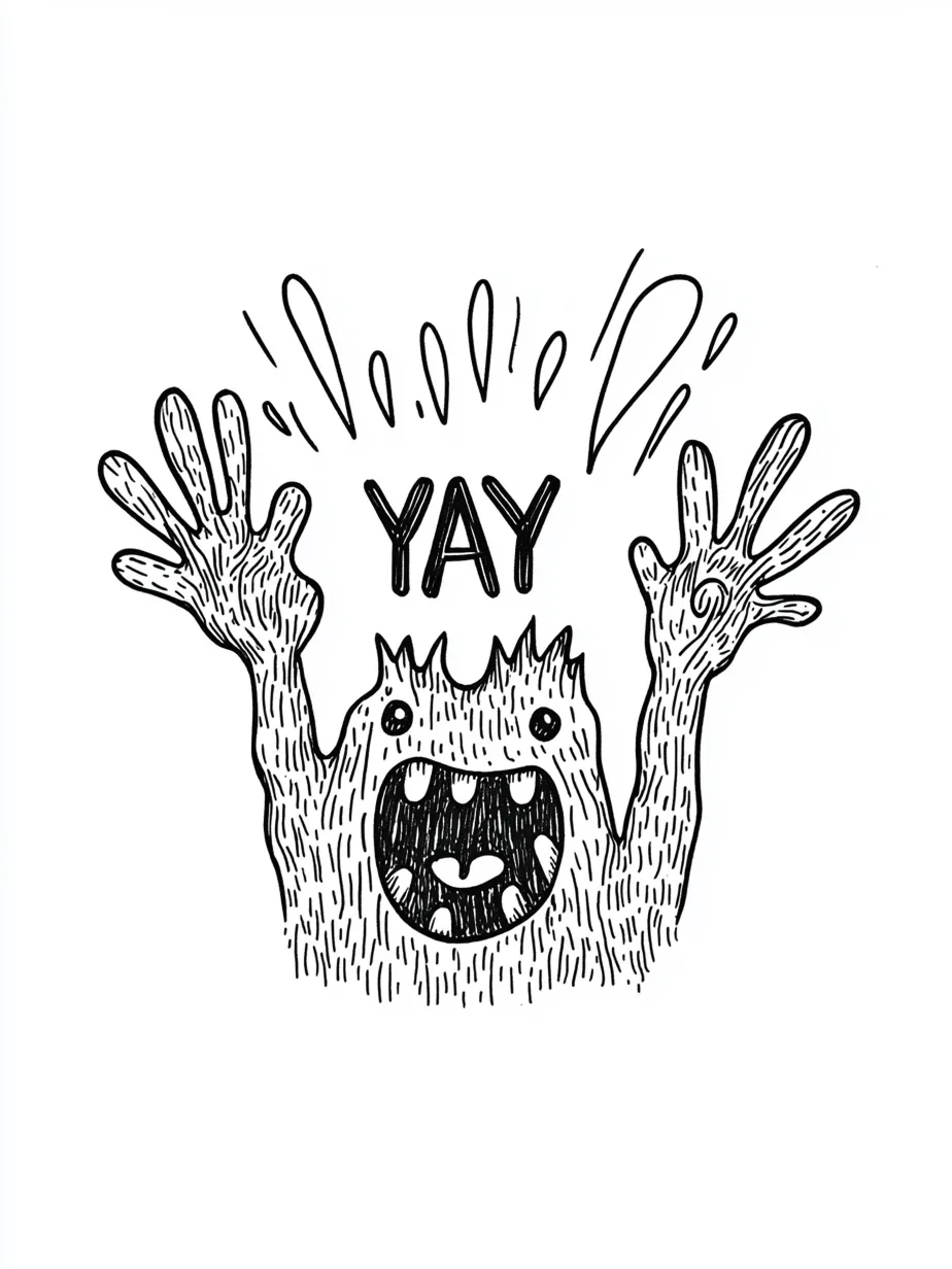 Monster Yay E-Card | Congratulations Card | Joyogram