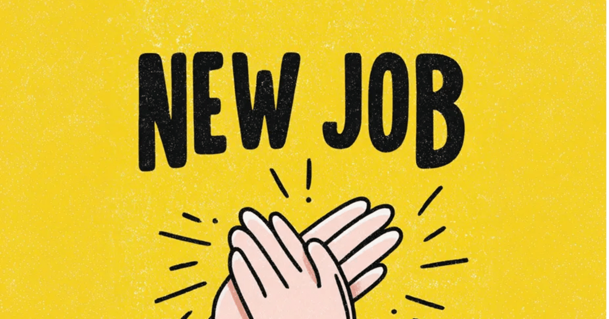 New Job Clapping Hands E-Card | New Job Card | Joyogram