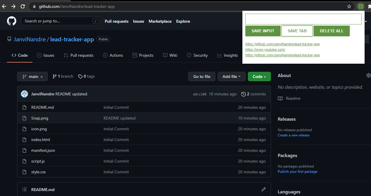 GitHub - JanviNandre/lead-tracker-app