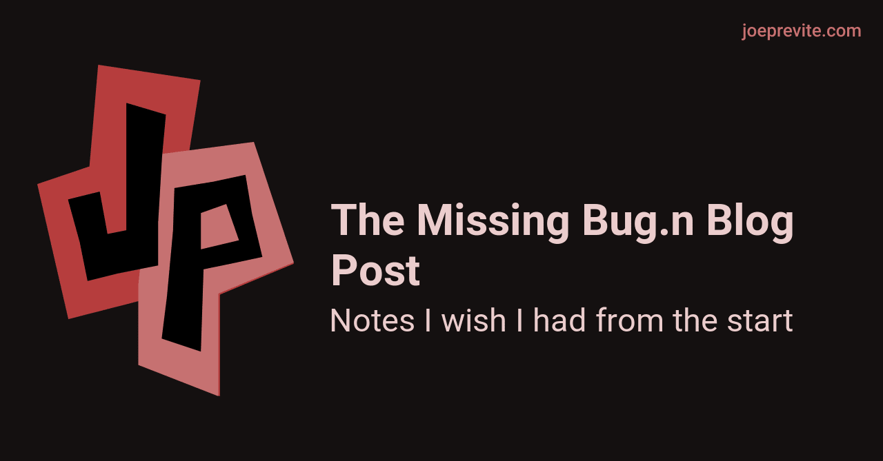The Missing Bug.n Blog Post