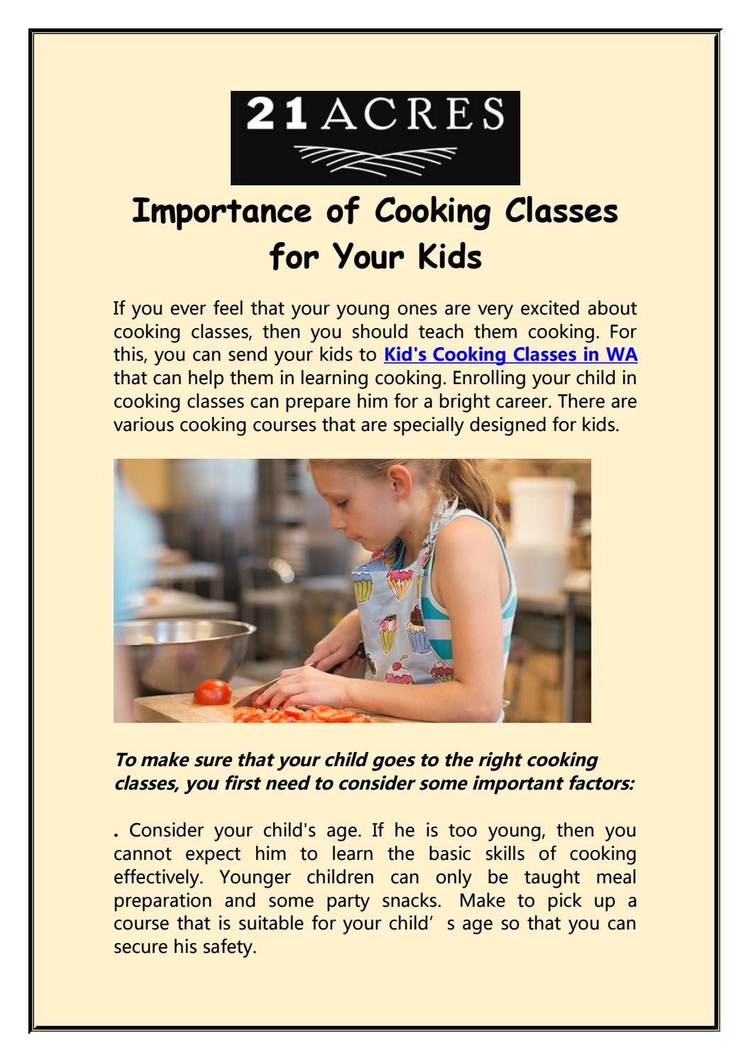 Why is Cooking Important for Students: Essential Skills