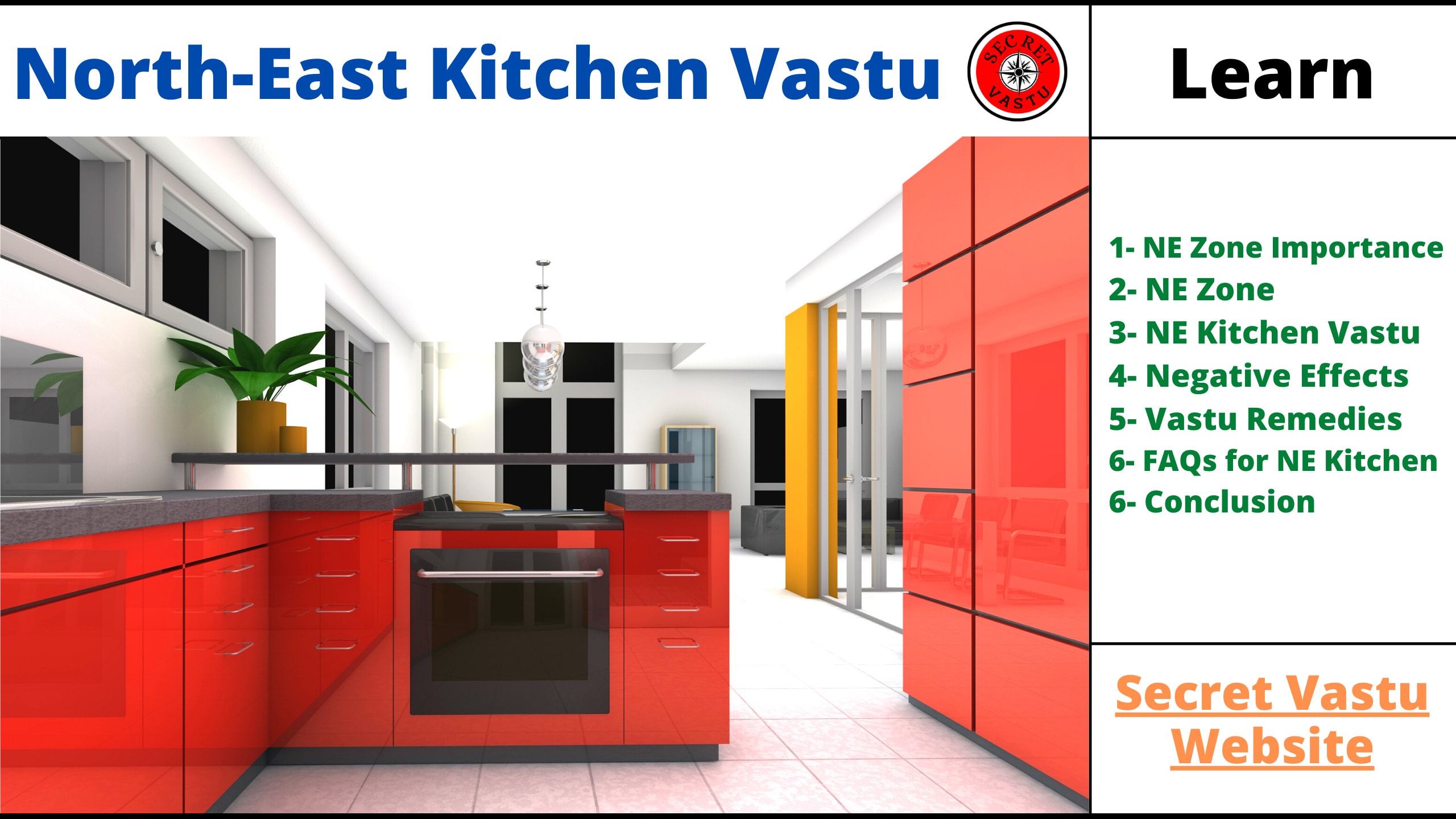 What If Kitchen is in North Direction? Unlock Feng Shui Secrets ...