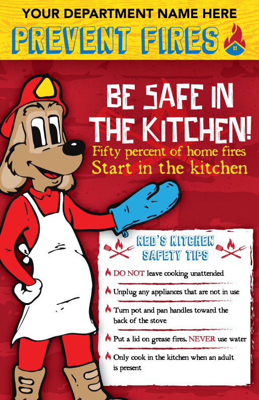 Prevent Kitchen Fire Poster: Essential Safety Tips Unveiled