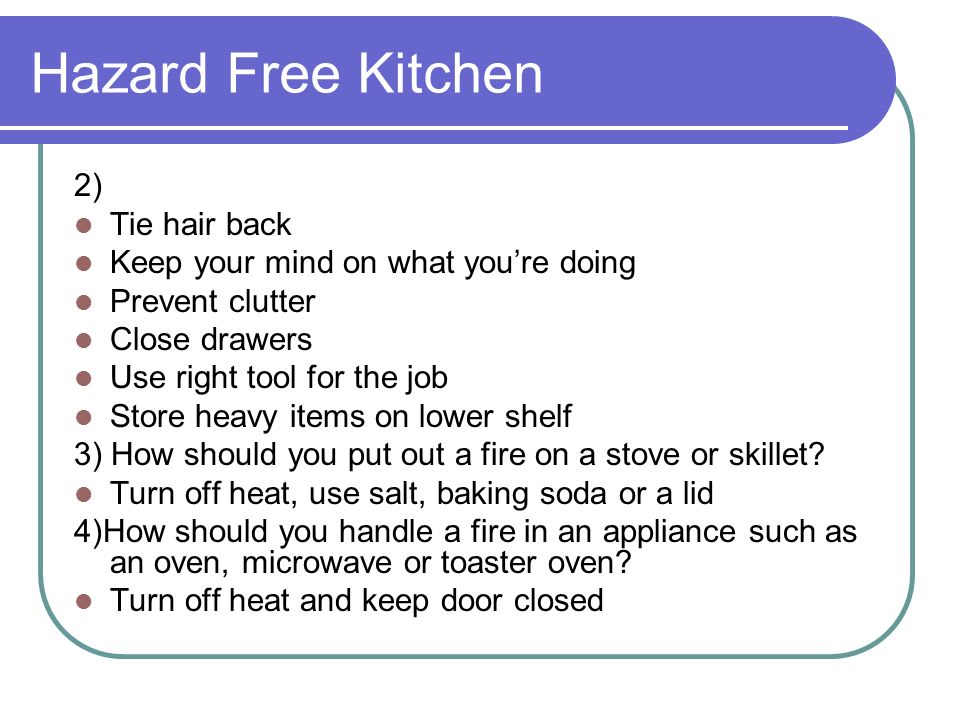 Preventing Kitchen Accidents Worksheet: Essential Safety Tips