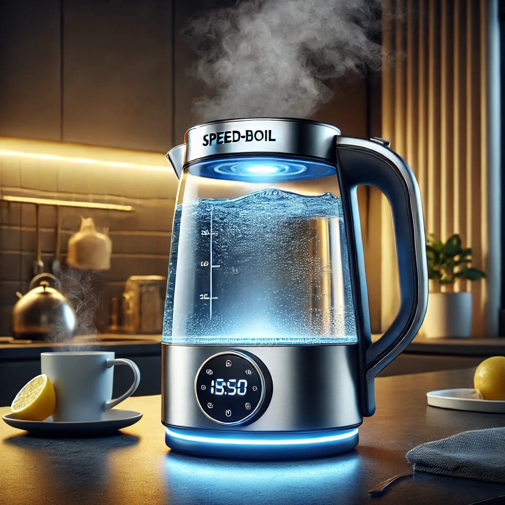 Speed-Boil Electric Kettle Review: Fast, Safe, Stylish Glass Kettle