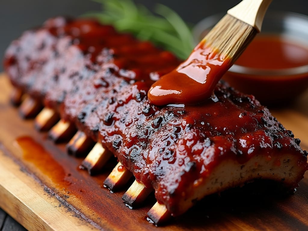 Classic BBQ Ribs with Smoky Bourbon Barbecue Sauce