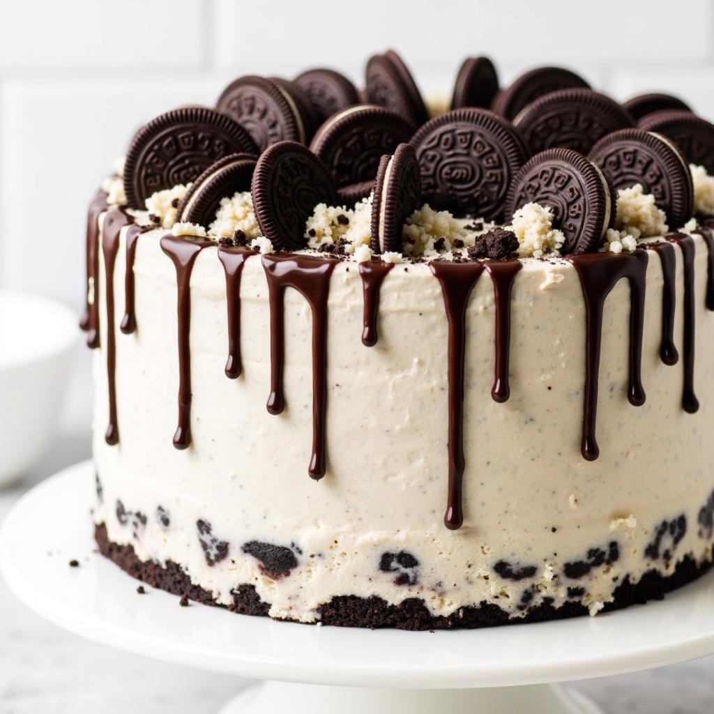 Labor Day Desserts No Bake: Creamy No-Bake Oreo Layer Cake