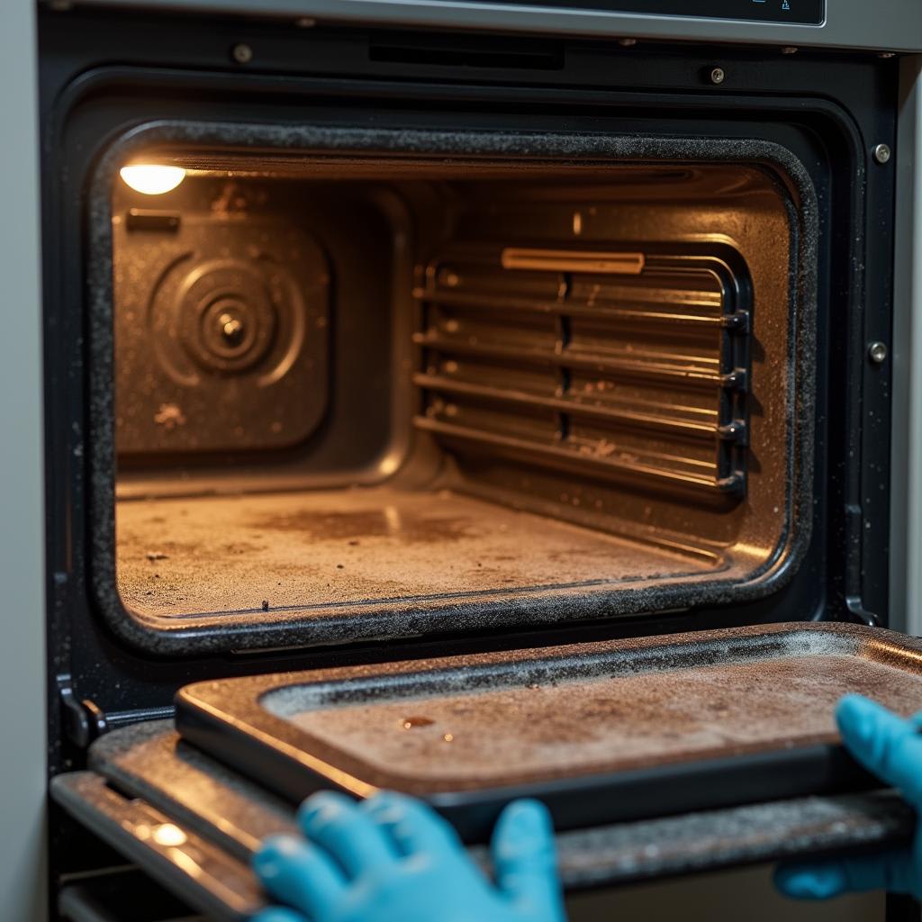 How to Clean a Smoking Oven?