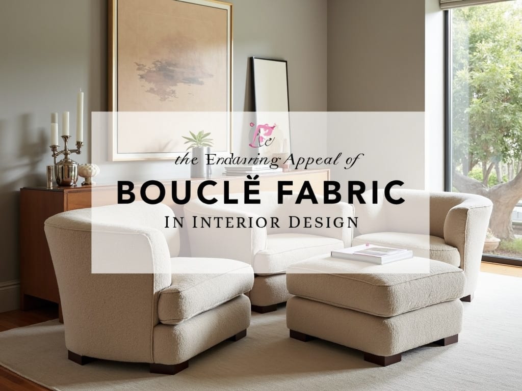The Enduring Appeal of Bouclé Fabric in Interior Design