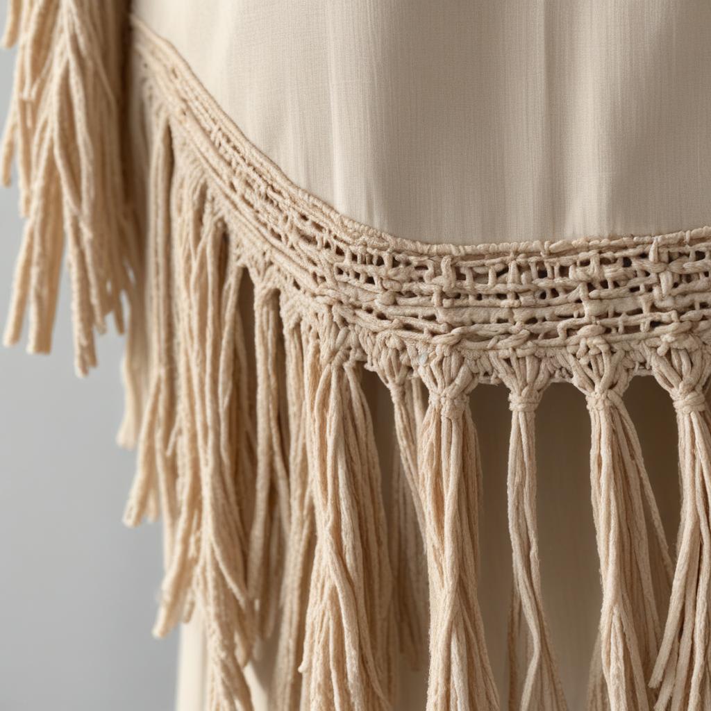 What is a fringe on a garment?