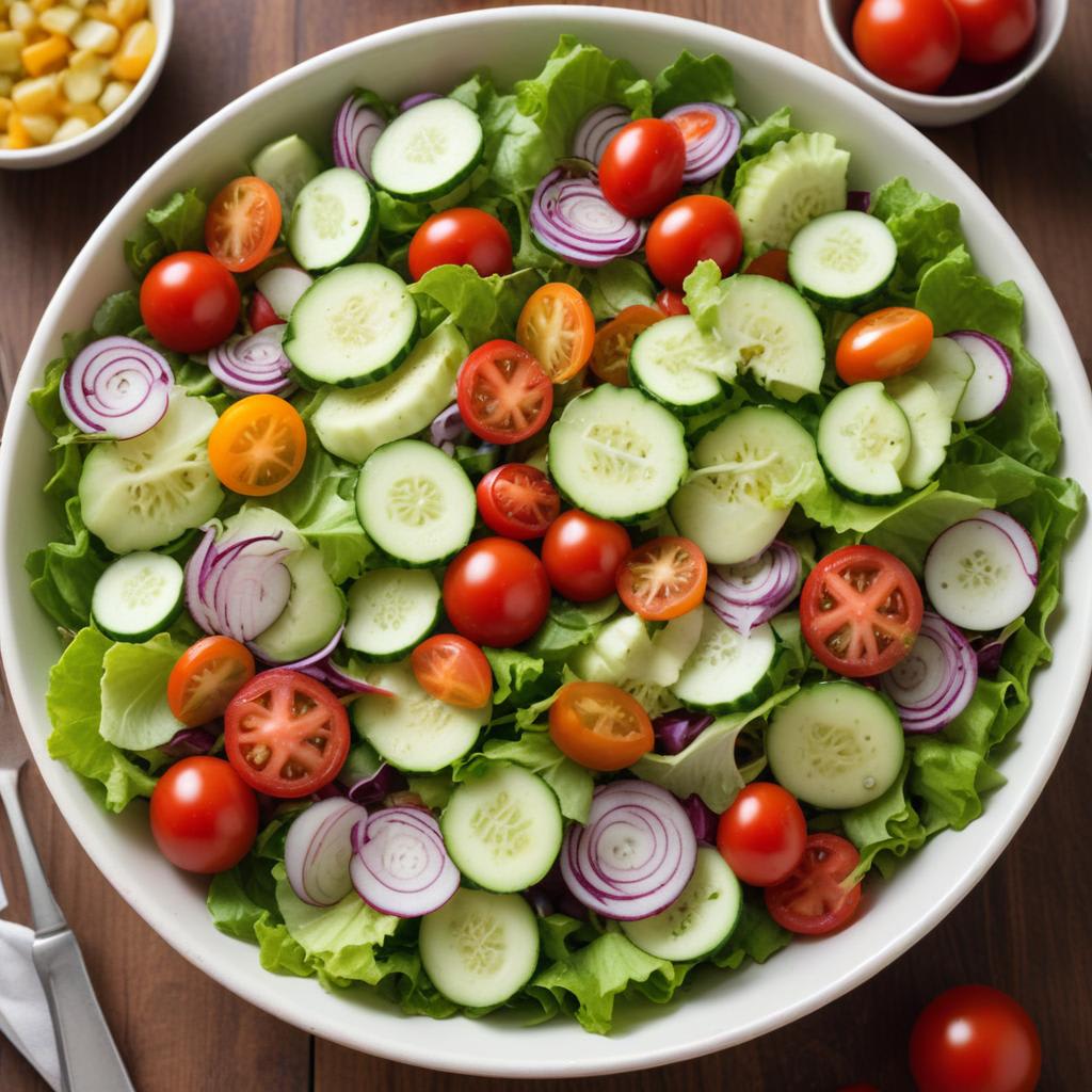 Side Dish Salad Recipe and Procedure: Fresh, Simple, and Perfect for ...