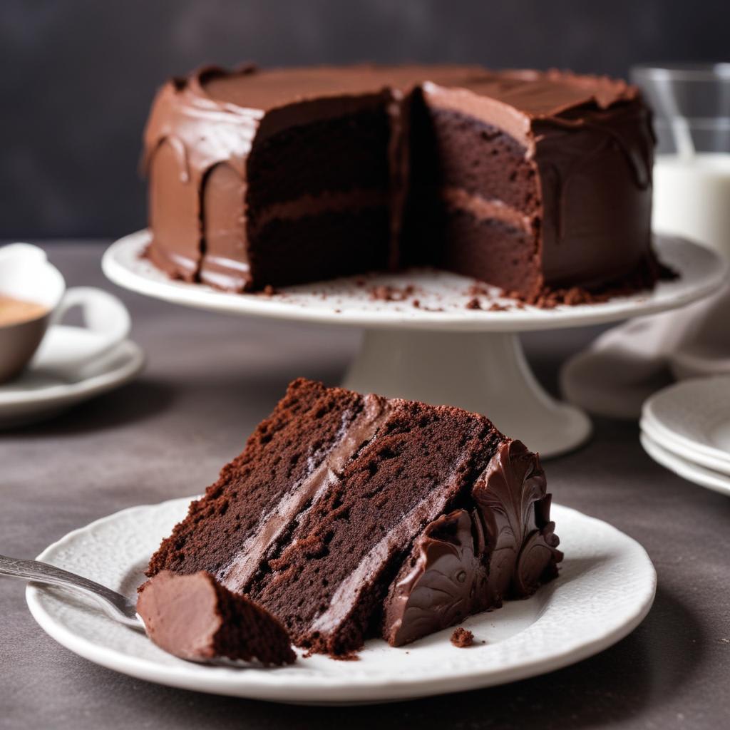 Cake Recipe Without Milk: Incredibly Moist Chocolate Cake Using Water ...