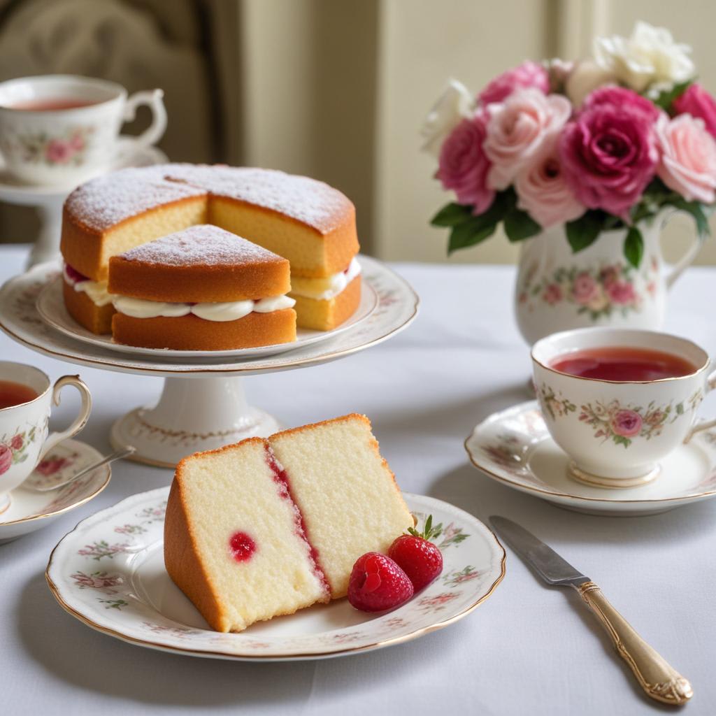 6 Inch Sponge Cake Recipe BBC: Classic British Victoria Sponge Made Small