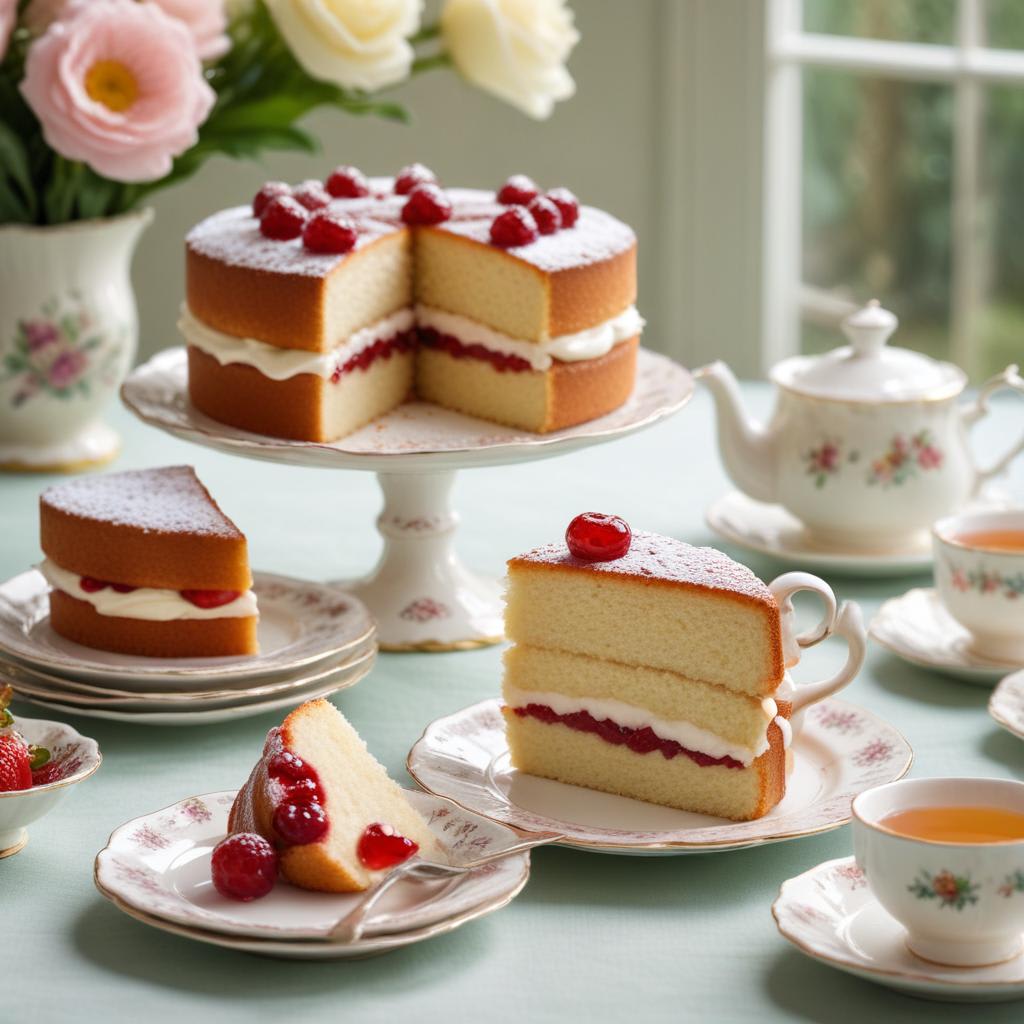 Classic Victoria Sponge Cake Recipe UK: The Perfect Tea-Time Treat ...
