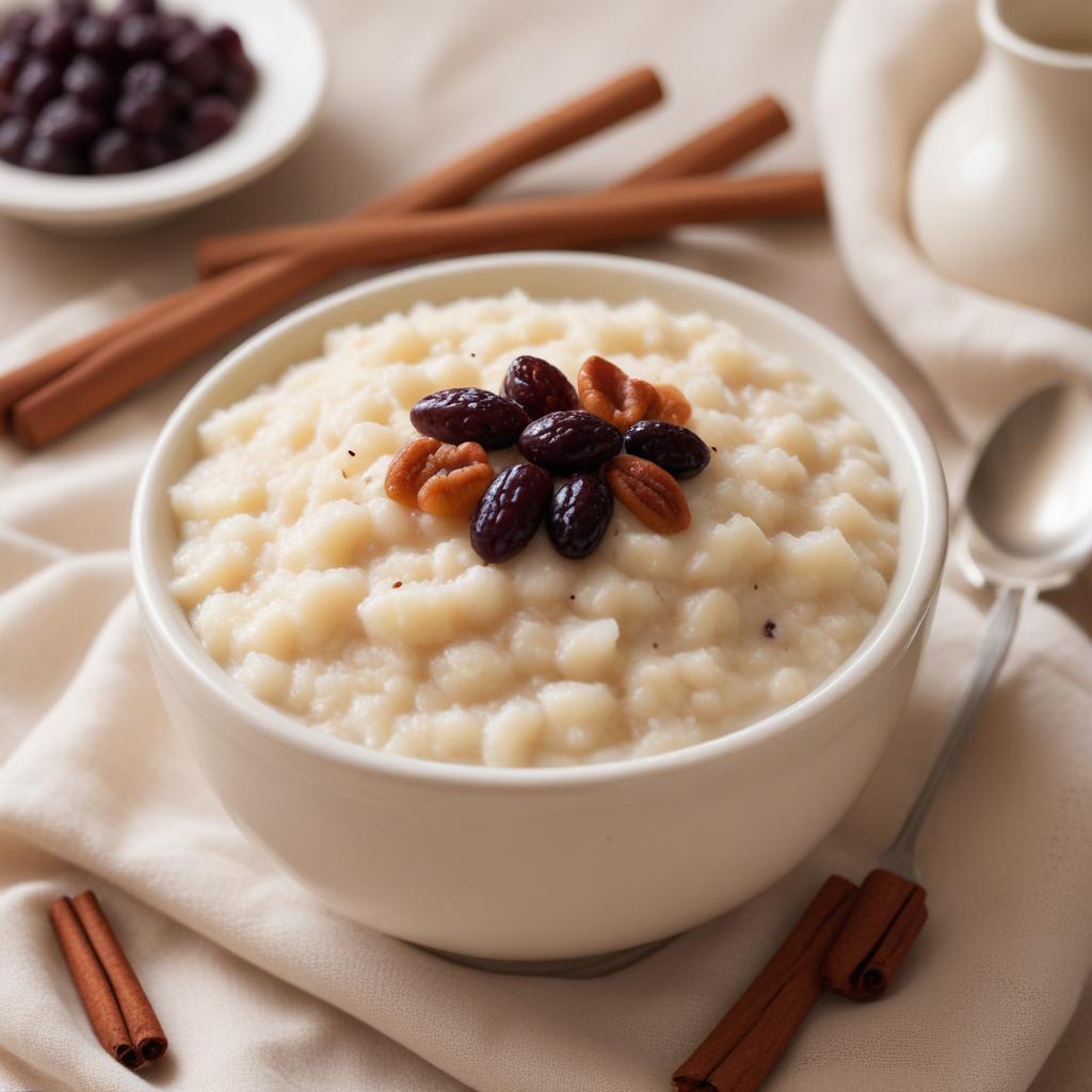 How to make creamy Microwave Rice Pudding with 5 ingredients?