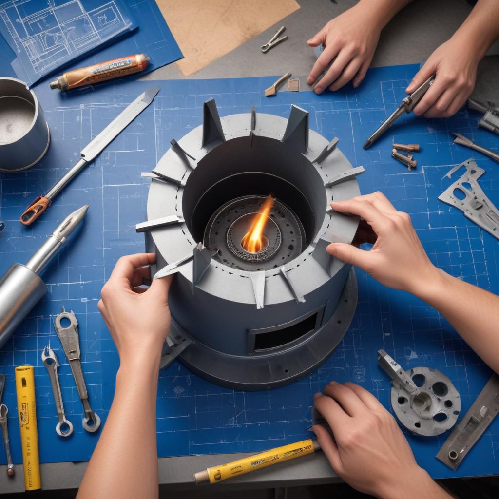 Rocket Stove Design Plans: Step-by-Step Blueprints for DIY Builders