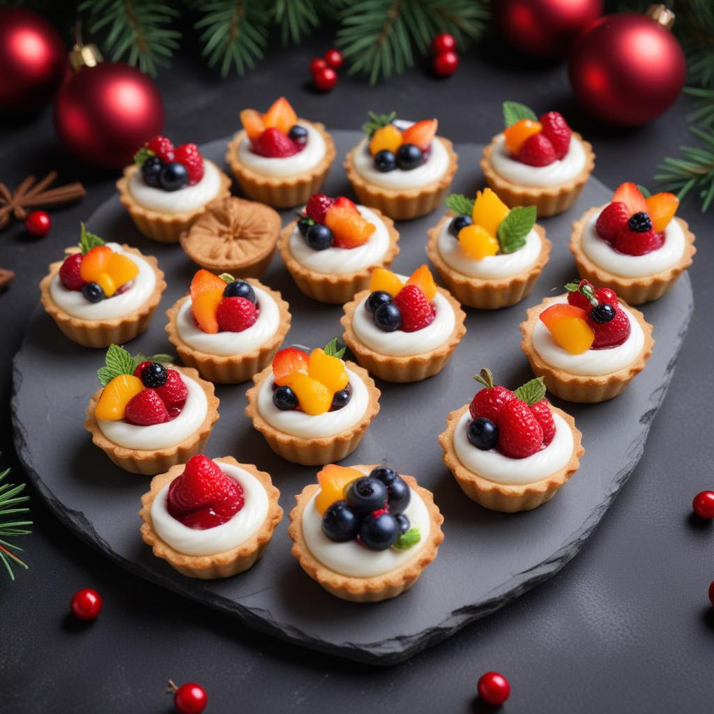 Mini Christmas Tartlets Recipe for Holiday Parties: Elegant Individual ...