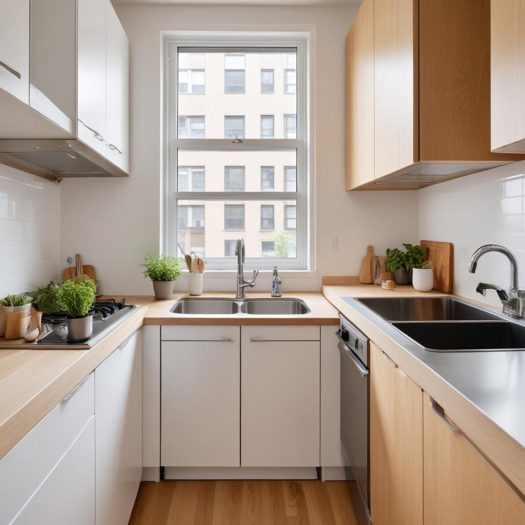 Are there water efficient appliances for small kitchen spaces?