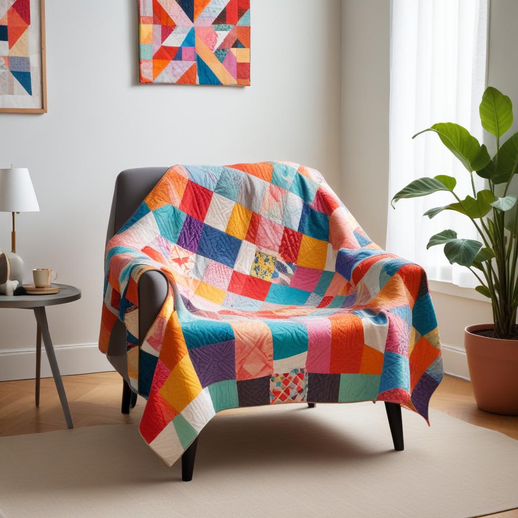 How to use innovative fabric choices for circular quilting projects?