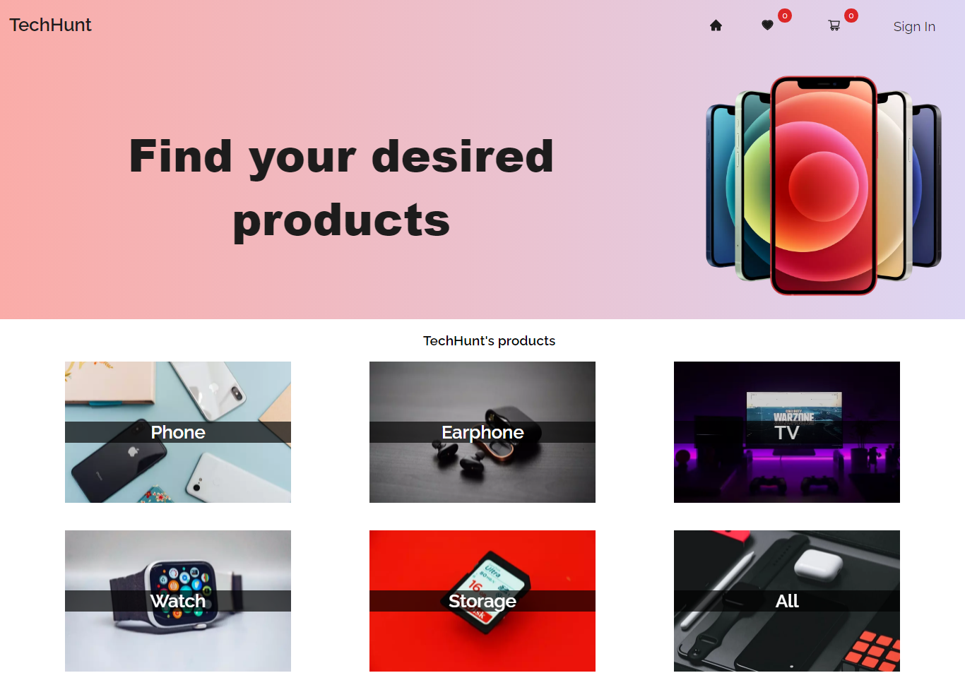 GitHub - t-rex777/TechHunt-Ecomm