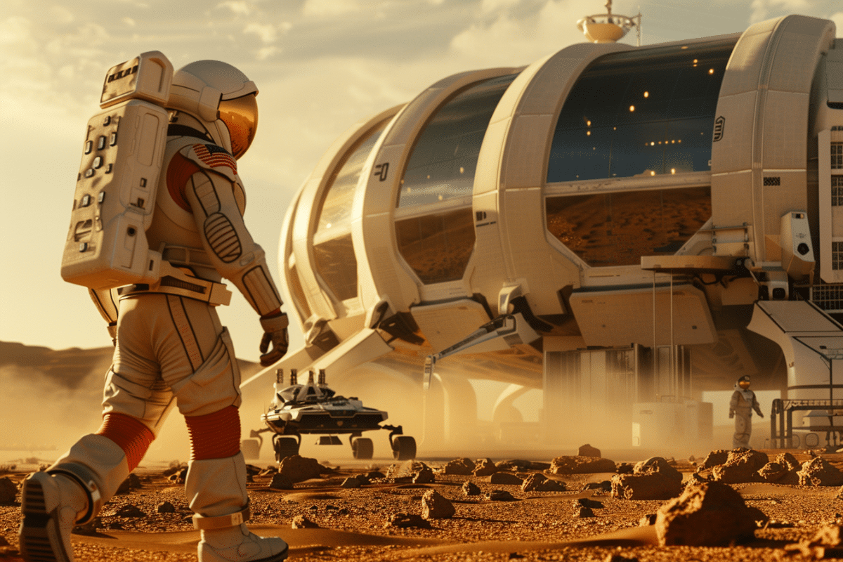 Vivre dans une maison sur Mars sera bientôt possible ! Voici l ...