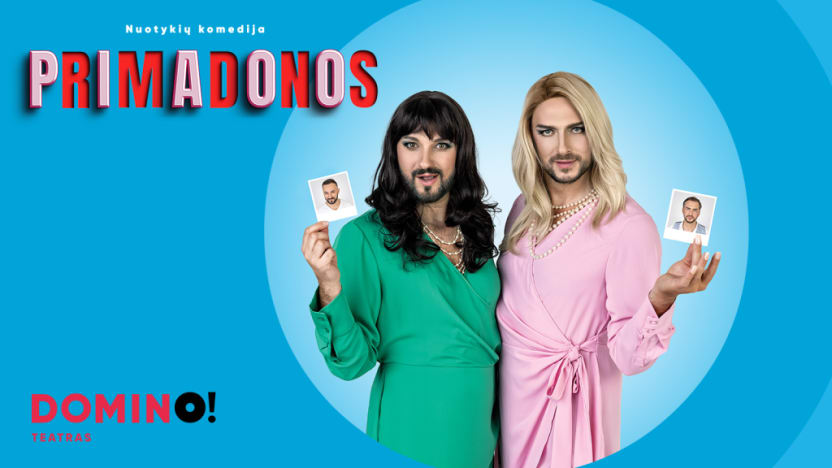 DOMINO teatras | komedija PRIMADONOS | kakava.lt