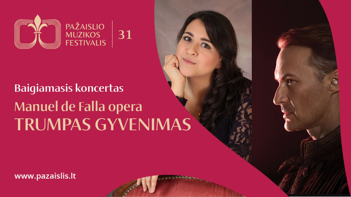 Baigiamasis koncertas: Manuel de Falla opera „Trumpas gyvenimas ...