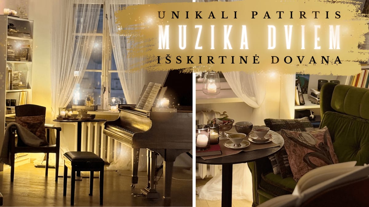 „Muzika dviem“ – unikali patirtis ir išskirtinė dovana | kakava.lt