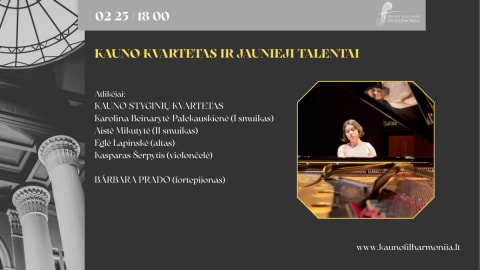 Renginiai Kauno valstybinėje filharmonijoje | kakava.lt