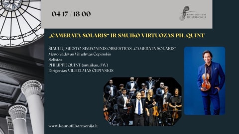 Renginiai Kauno valstybinėje filharmonijoje | kakava.lt