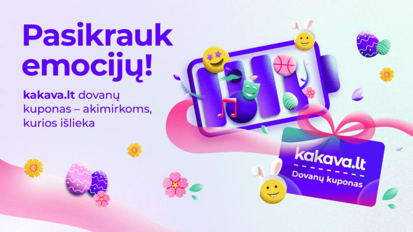 Bilietai į renginius internetu: koncertai, teatras, pramogos | kakava.lt
