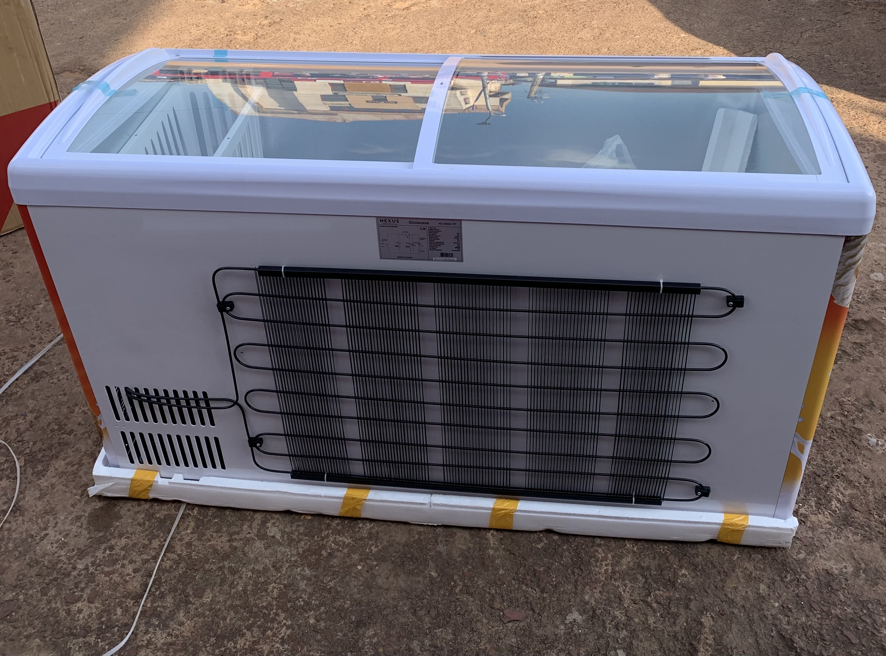 Nexus showcase chest freezer NX455Q-TF 485L | Agu Brothers Electronics