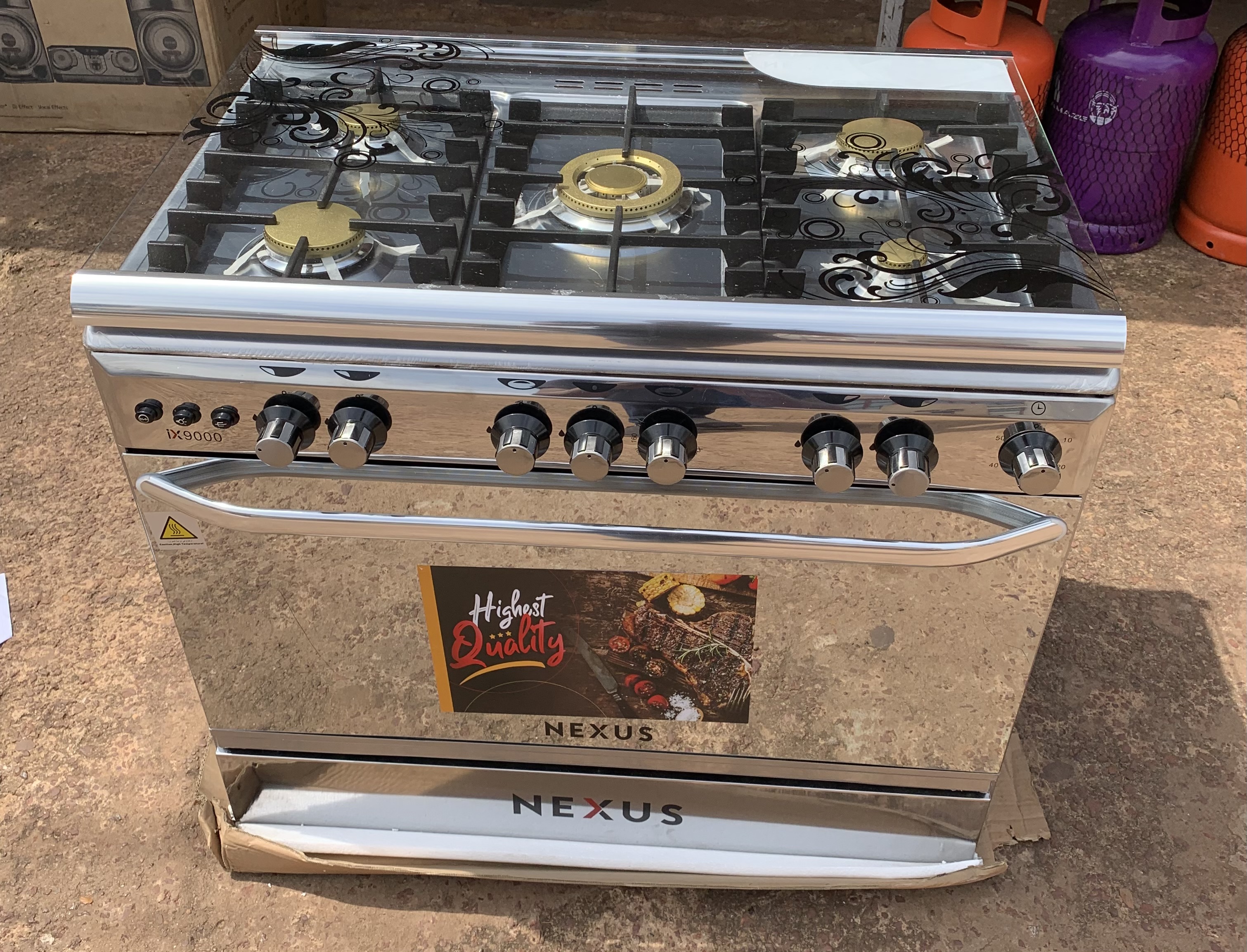 Nexus Standing Gas Cooker NX-9000 | Agu Brothers Electronics