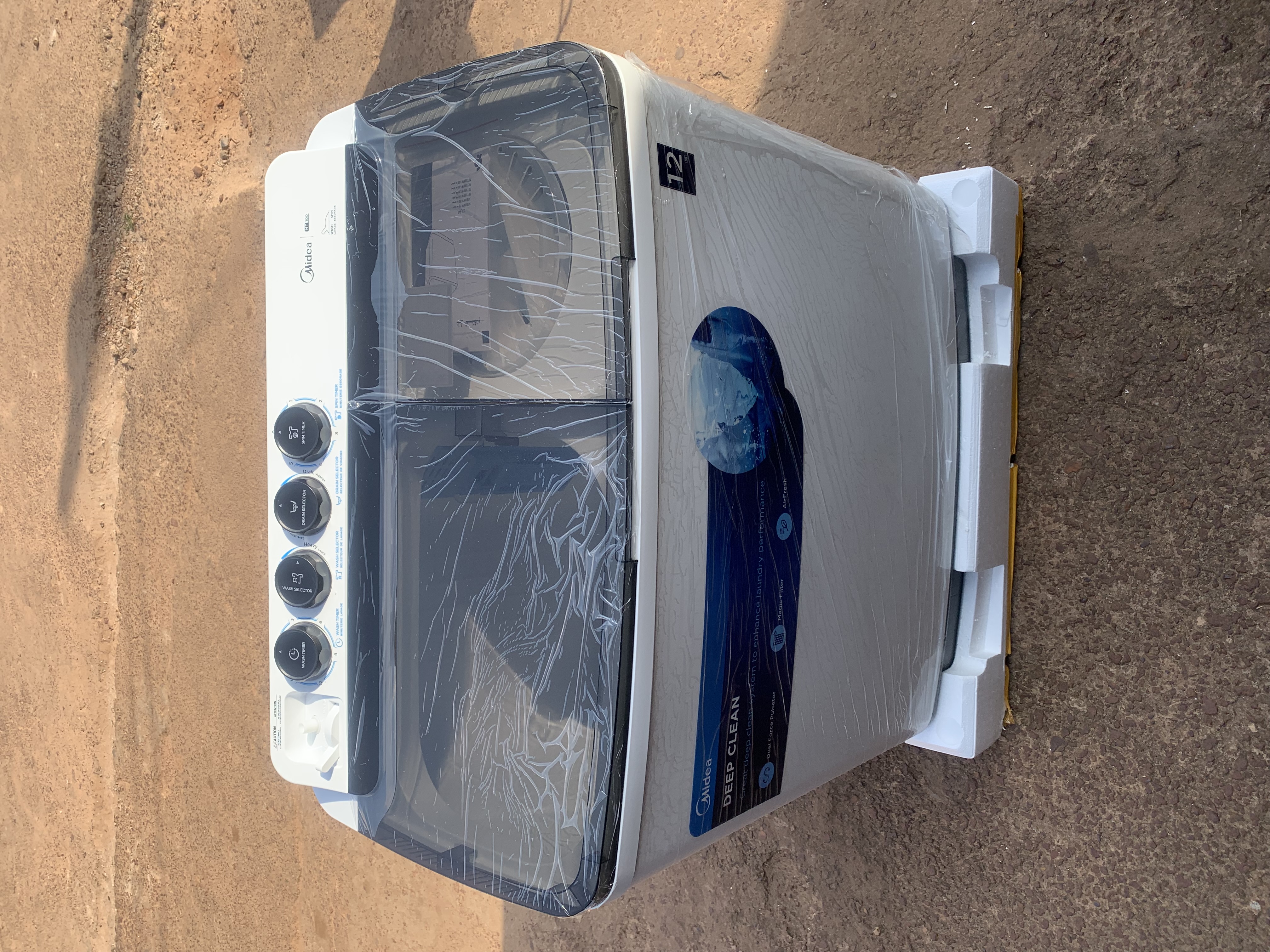 Midea twin tub washing machine MT100WM120 12kg | Agu Brothers Electronics