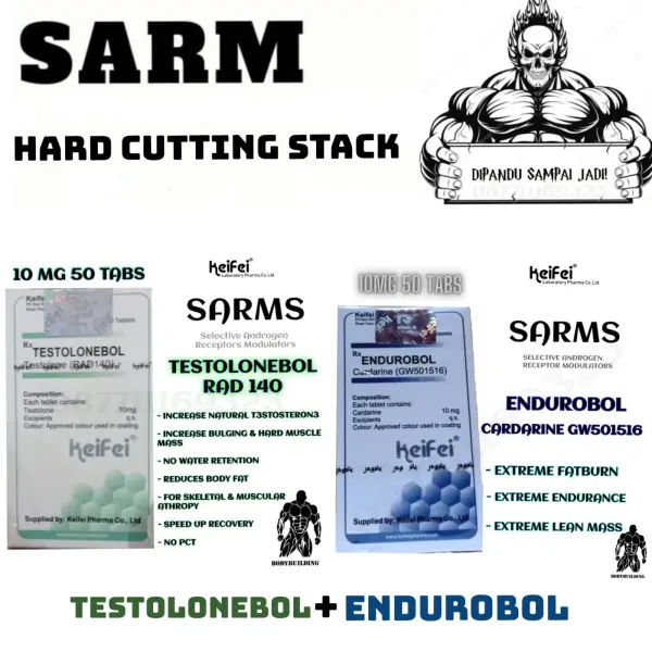 Sarms Sarm Hard Cutting Stack Testolone Rad 140 + Cardarine Fatloss ...