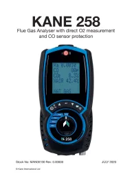 KANE258 Direct CO, O2 & CO sensor protection | Kane International Limited