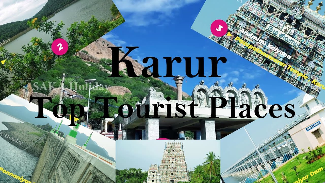 Karur Top 5 Tourist Places #9 | SAKA Holiday - Karur District - கரூர் மாவட்டம்