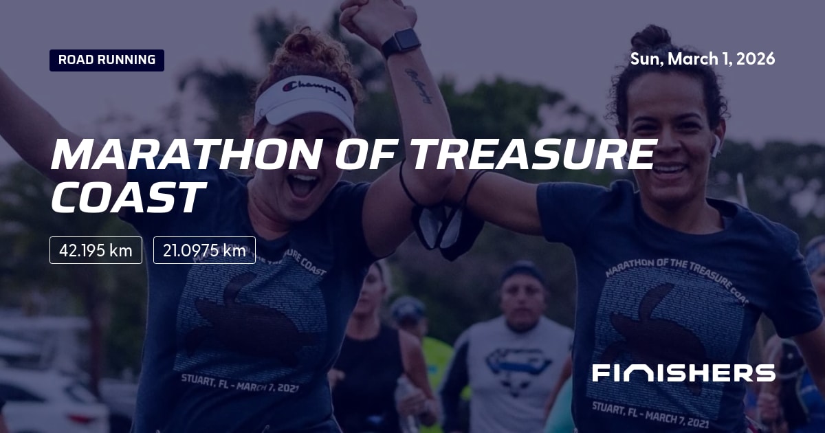 🏃 Marathon of Treasure Coast 2026 - All the information about the race ...