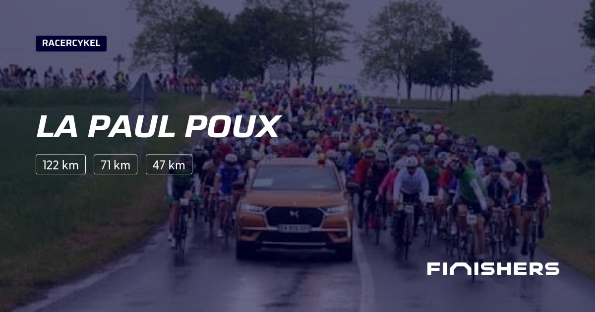 🏃 La Paul Poux 2025 - Rute, tilmelding og resultater | Finishers