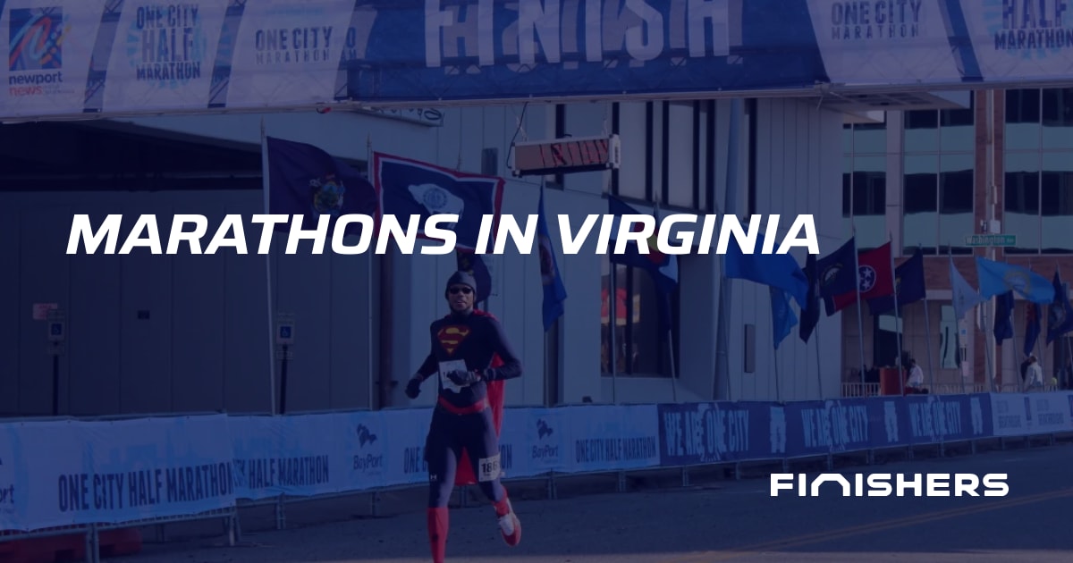 🏃 Marathons in Virginia | Finishers