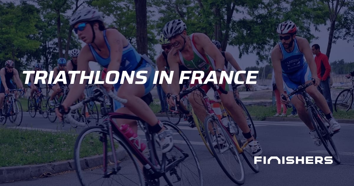🏃 Triathlons Calendar in France | Finishers
