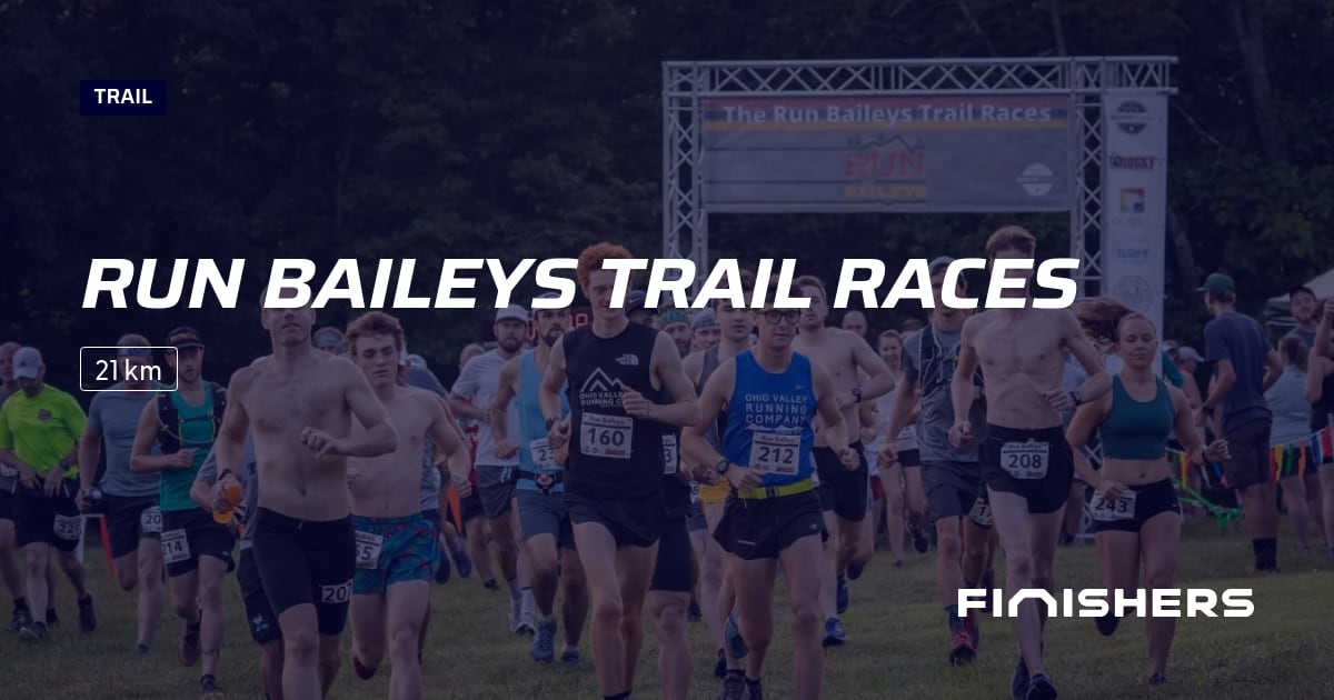 🏃 Run Baileys Trail Races 2026 - Rute, tilmelding og resultater | Finishers