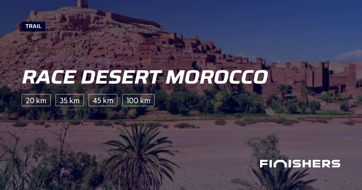 🏃 Race Desert Morocco 2026 - All the information about the race and ...