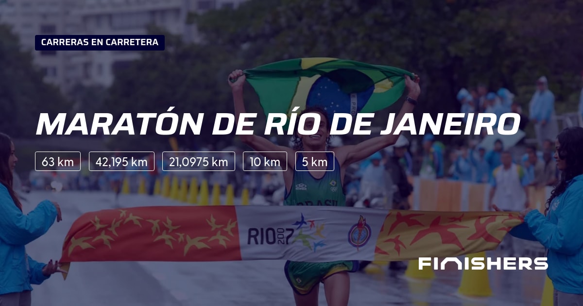 🏃 Maratón de Río de Janeiro 2025 - Toda la información sobre los ...