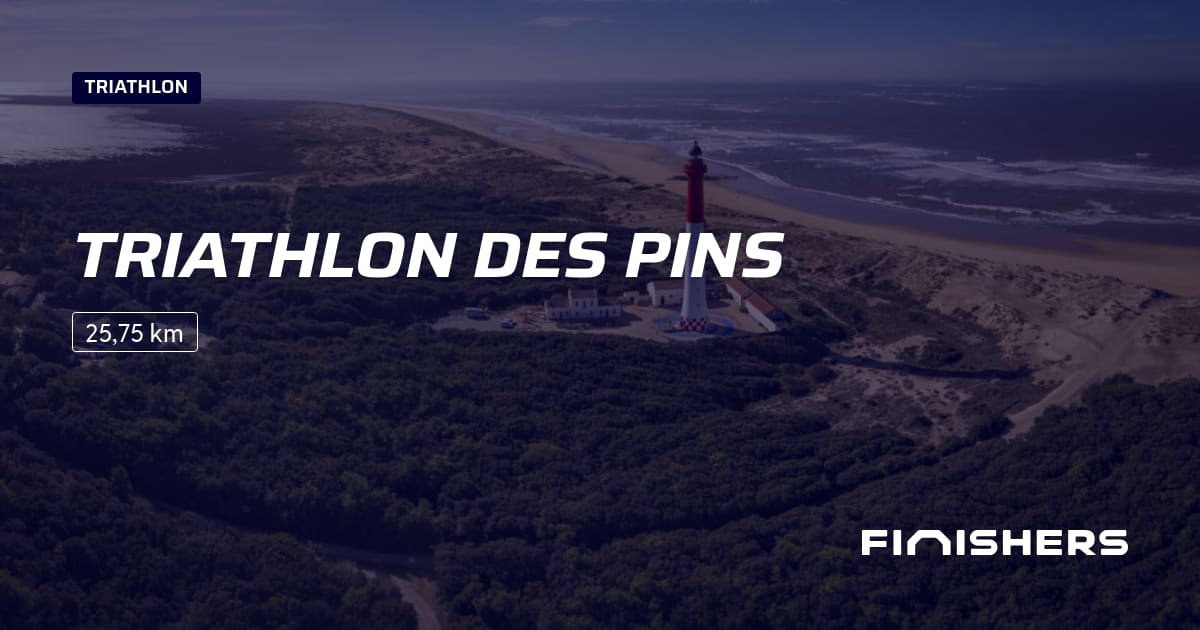 🏃 Triathlon des Pins 2026 - Parcours, inscriptions & résultats | Finishers